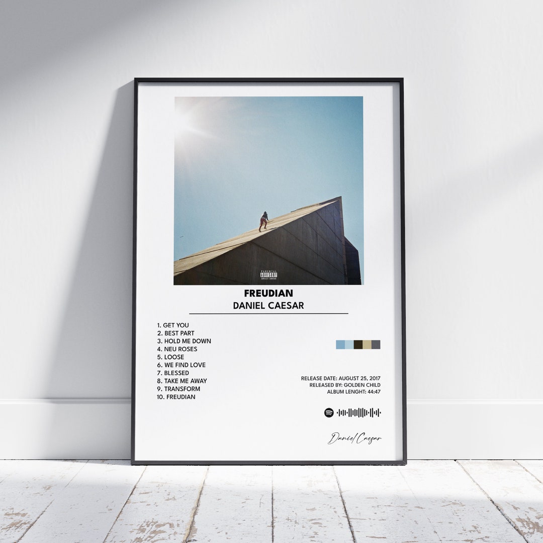 Daniel Caesar Poster Daniel Caesar Freudian Album Poster - Etsy