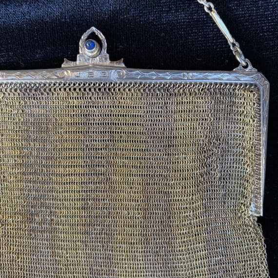 RARE 1920’s vintage chain link purse - Gem