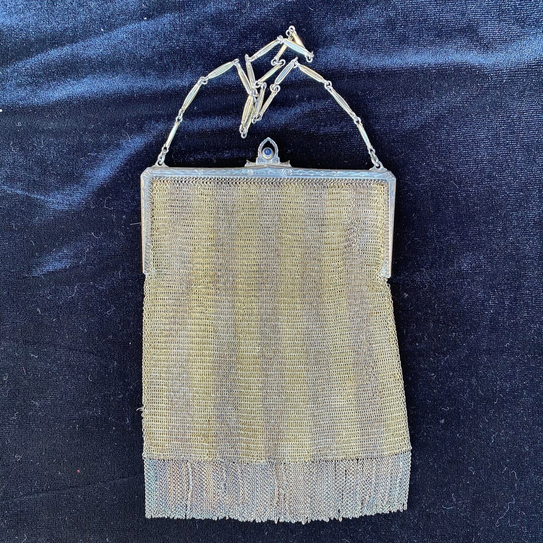 RARE 1920’s Vintage Chain Link Purse - Etsy