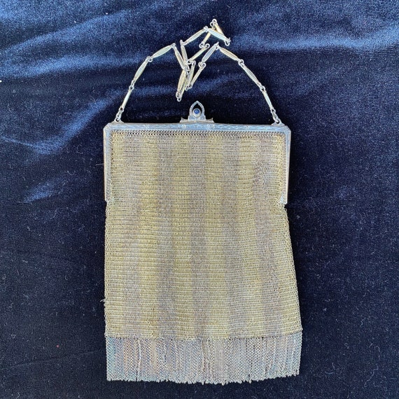 RARE 1920’s vintage chain link purse - Gem