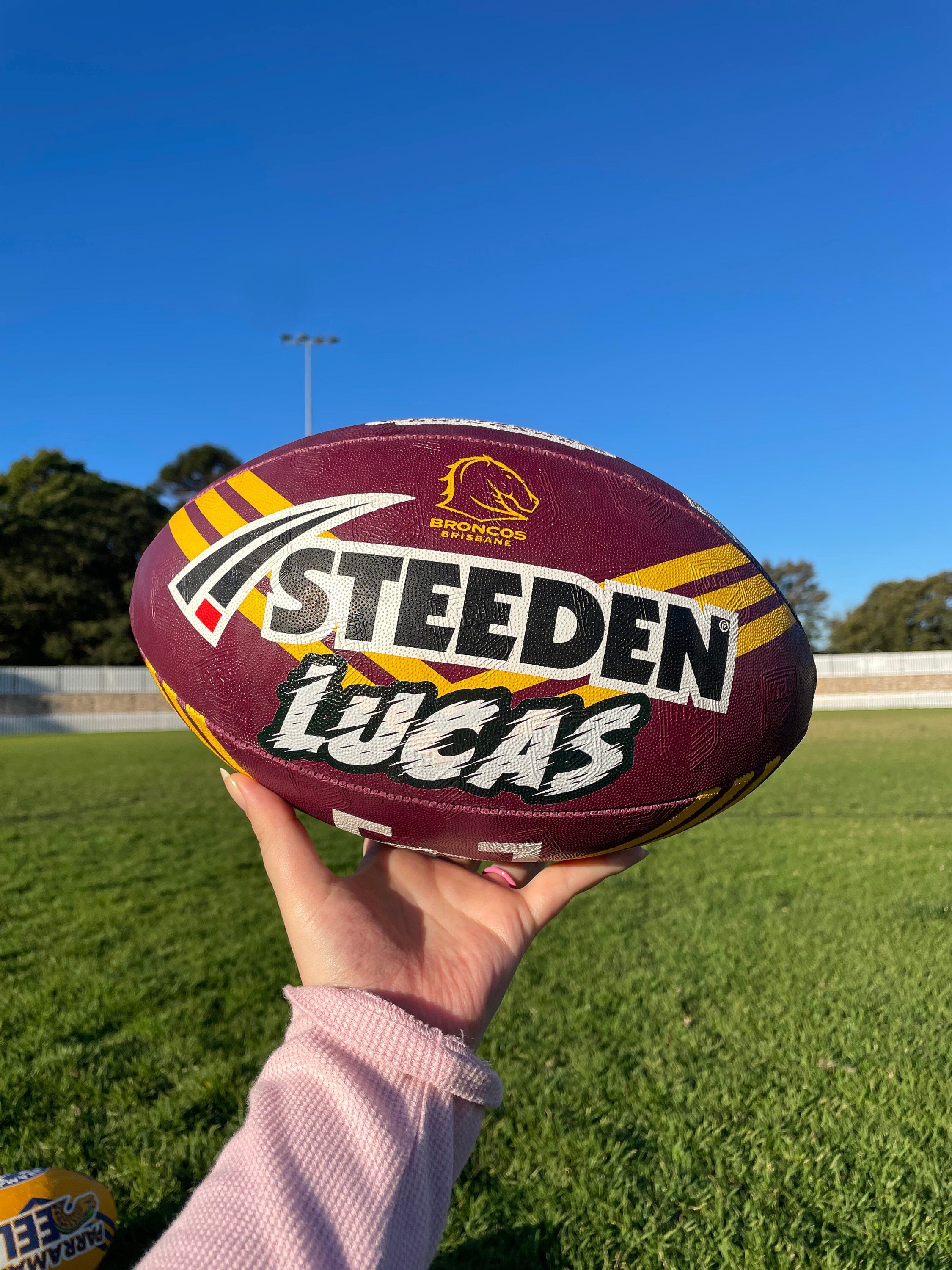 Personalised Brisbane Broncos Official NRL Ball (size 5) - Etsy