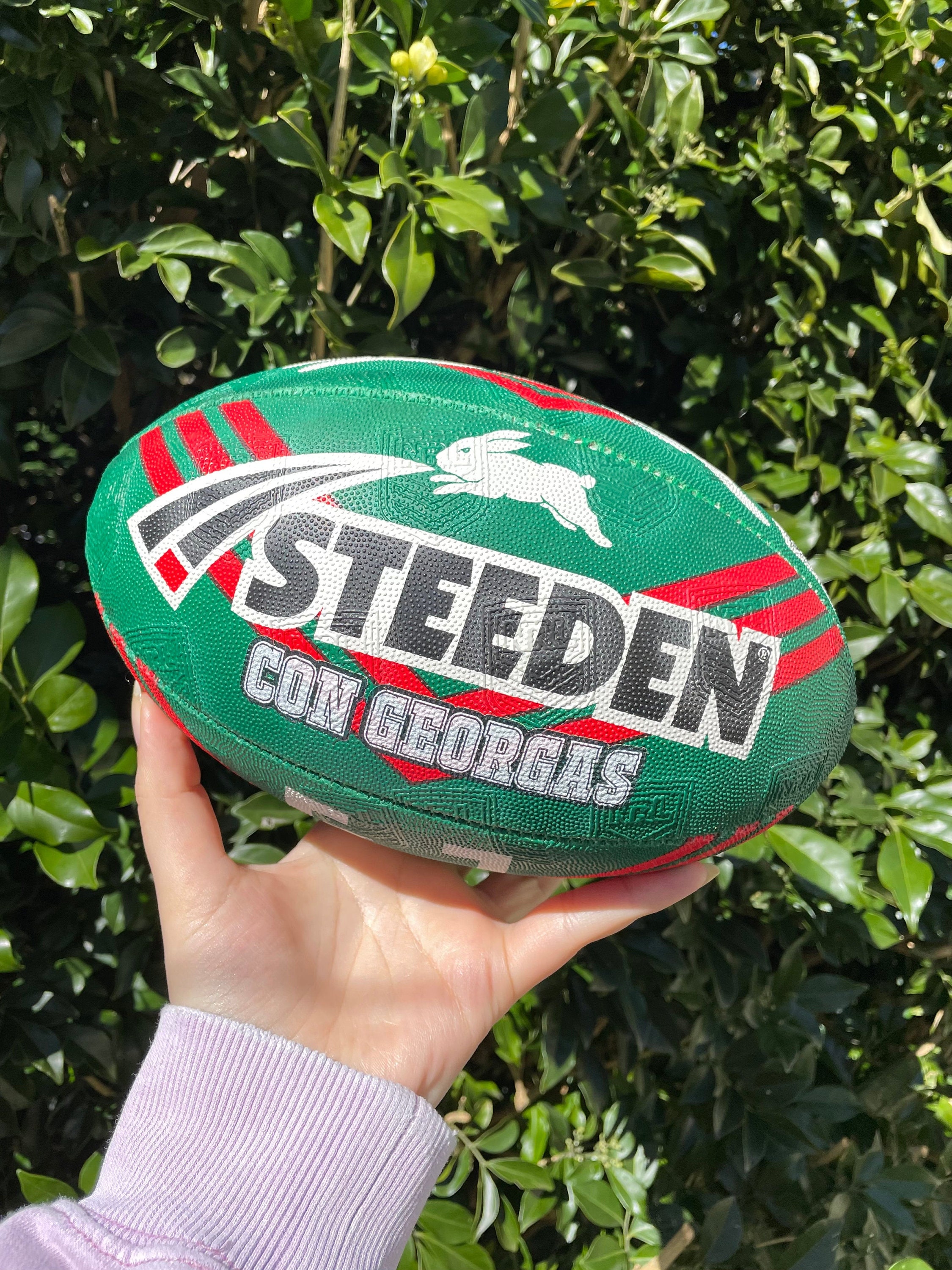 Personalised Official NRL Team Balls (11inch Mini Ball) - Etsy Australia
