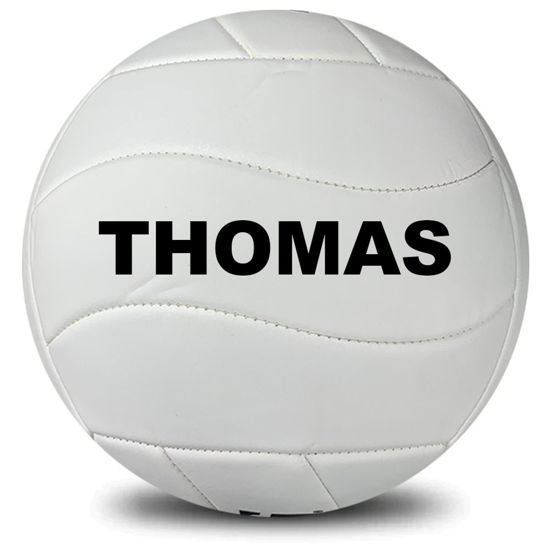 Personalised Spalding White Volleyball (size 5) - Etsy