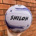 Personalised Gilbert Phoenix Netball Ball Purple size 5 - Etsy