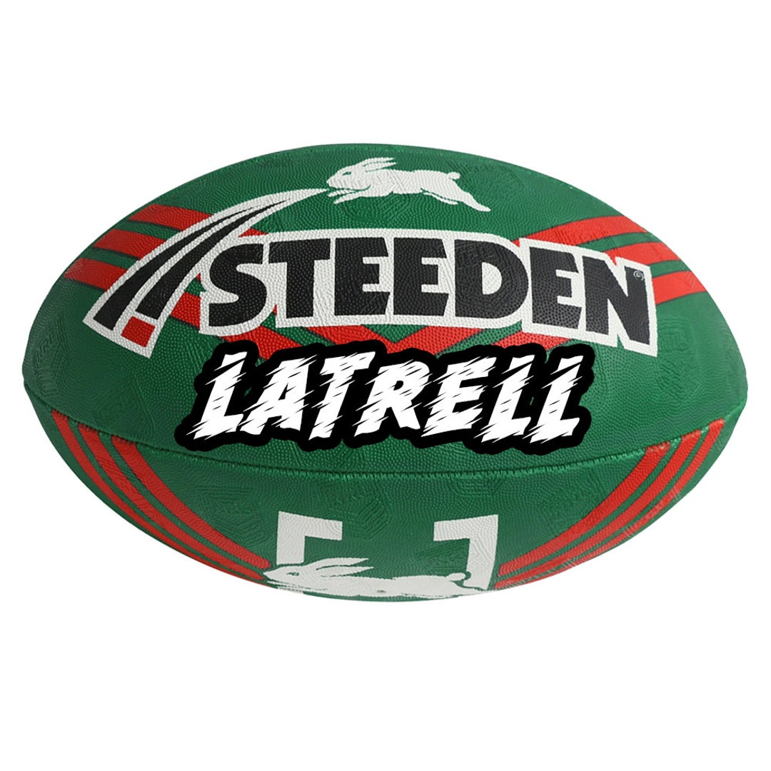 Personalised South Sydney Rabbitohs Official NRL Ball (size 5) - Etsy ...