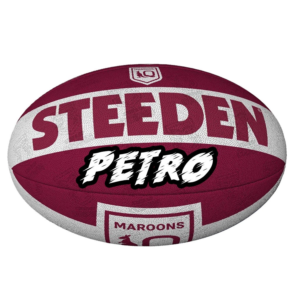 Personalised 2023 QLD State of Origin Official NRL Ball size 5 - Etsy