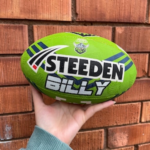Personalised Official NRL Team Balls (11inch Mini Ball) - Etsy Australia
