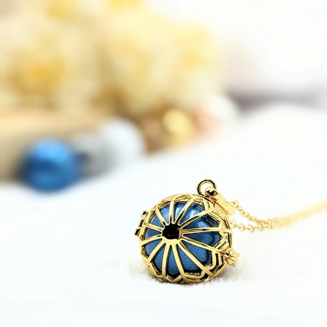 Bola Pregnancy Cage Gold FLOCON Pregnant Woman Necklace Gift Idea for ...