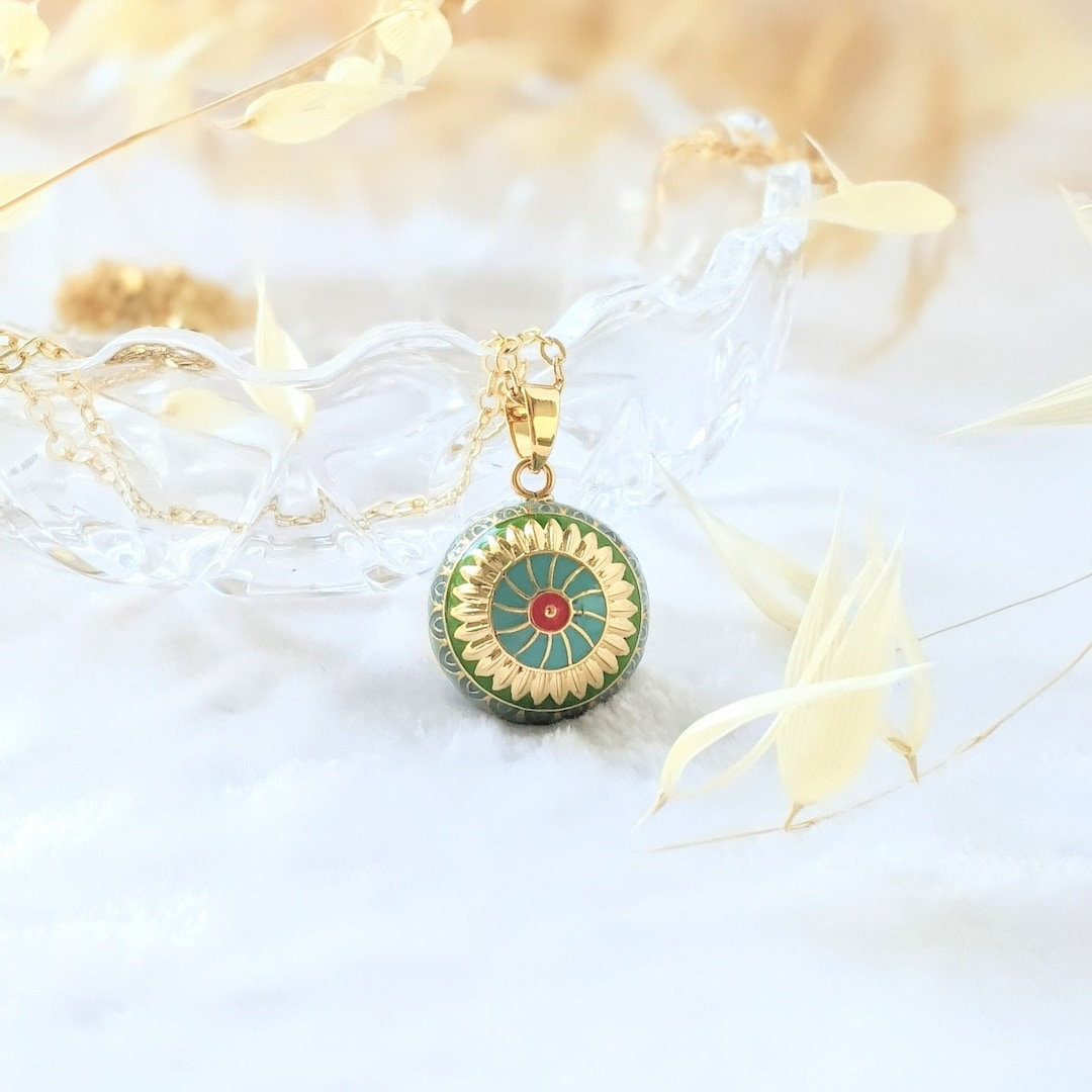 JASMINE Gold Pregnancy Bola Pregnant Woman Necklace Gift Idea for ...