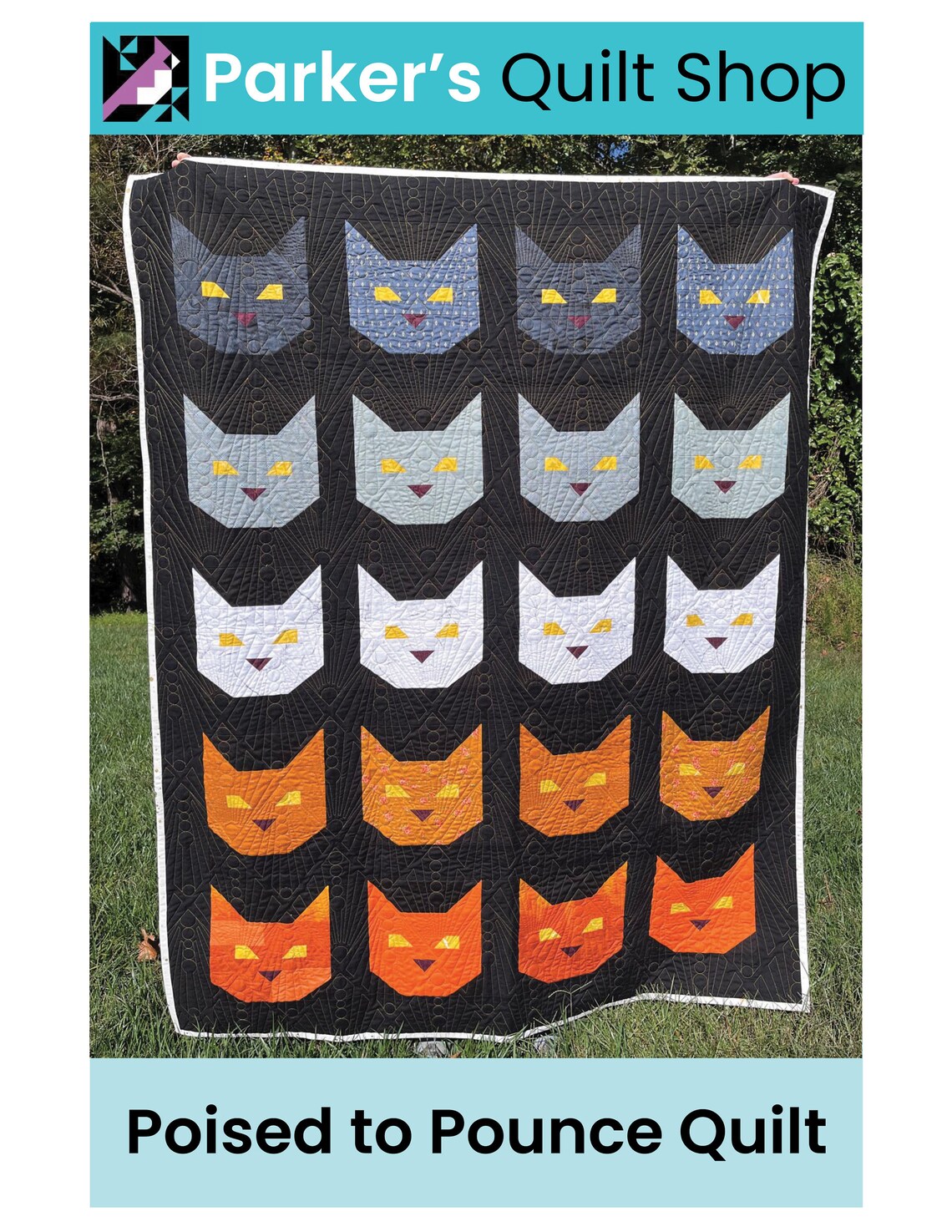 Poised to Pounce Quilt Pattern - Etsy