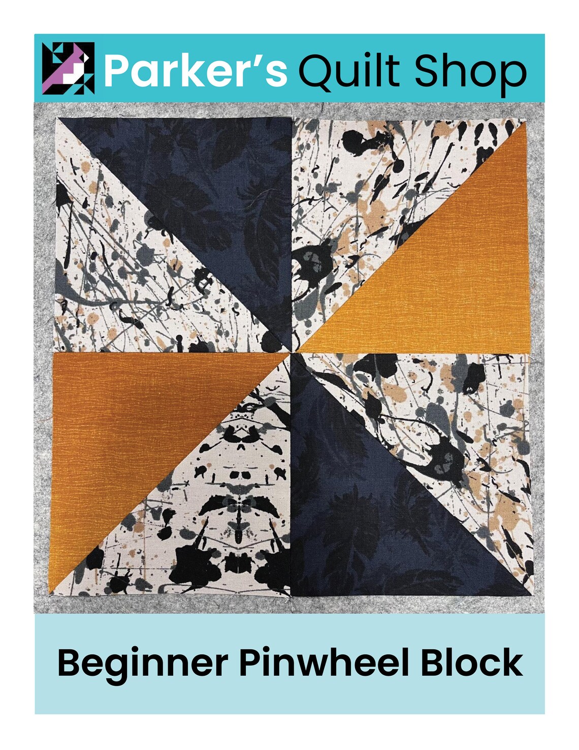 Beginner Pinwheel Quilt Block Pattern - Etsy