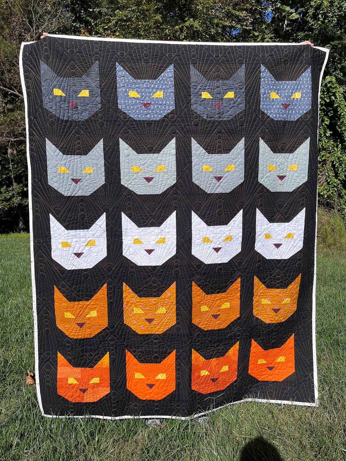 Poised to Pounce Quilt Pattern - Etsy