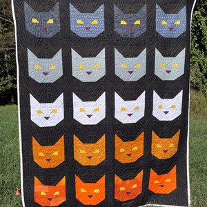 Poised to Pounce Quilt Pattern - Etsy