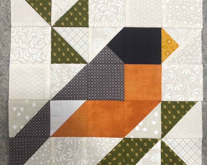 Blue Jay Song Bird Quilt Block (PDF PATTERN) - Etsy Canada