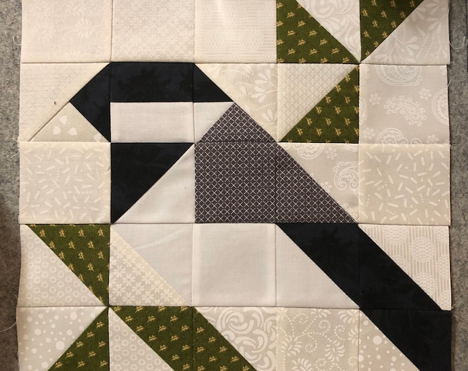 Robin Song Bird Quilt Block - Etsy Canada