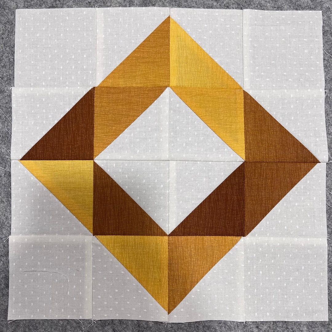 Beginner Diamond Quilt Block (PDF Pattern) - Etsy