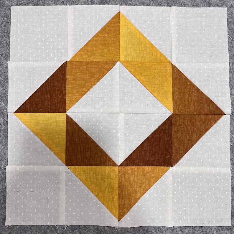Beginner Diamond Quilt Block (PDF Pattern) - Etsy
