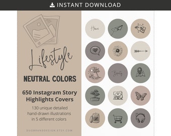 130 Black IG Highlight Covers, Minimalist Instagram Covers, Lifestyle ...