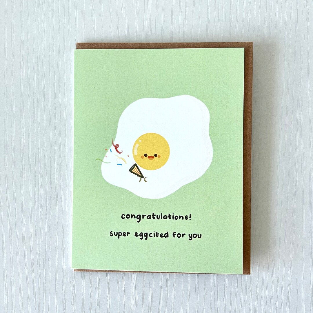 Congratulations Greeting Card, Cute Congratulation Greeting Card, Love ...