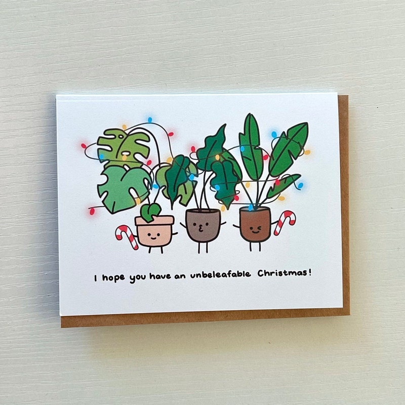 Pun Christmas Card - Etsy