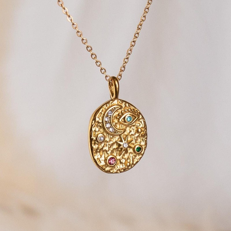 Gold Necklace - Etsy