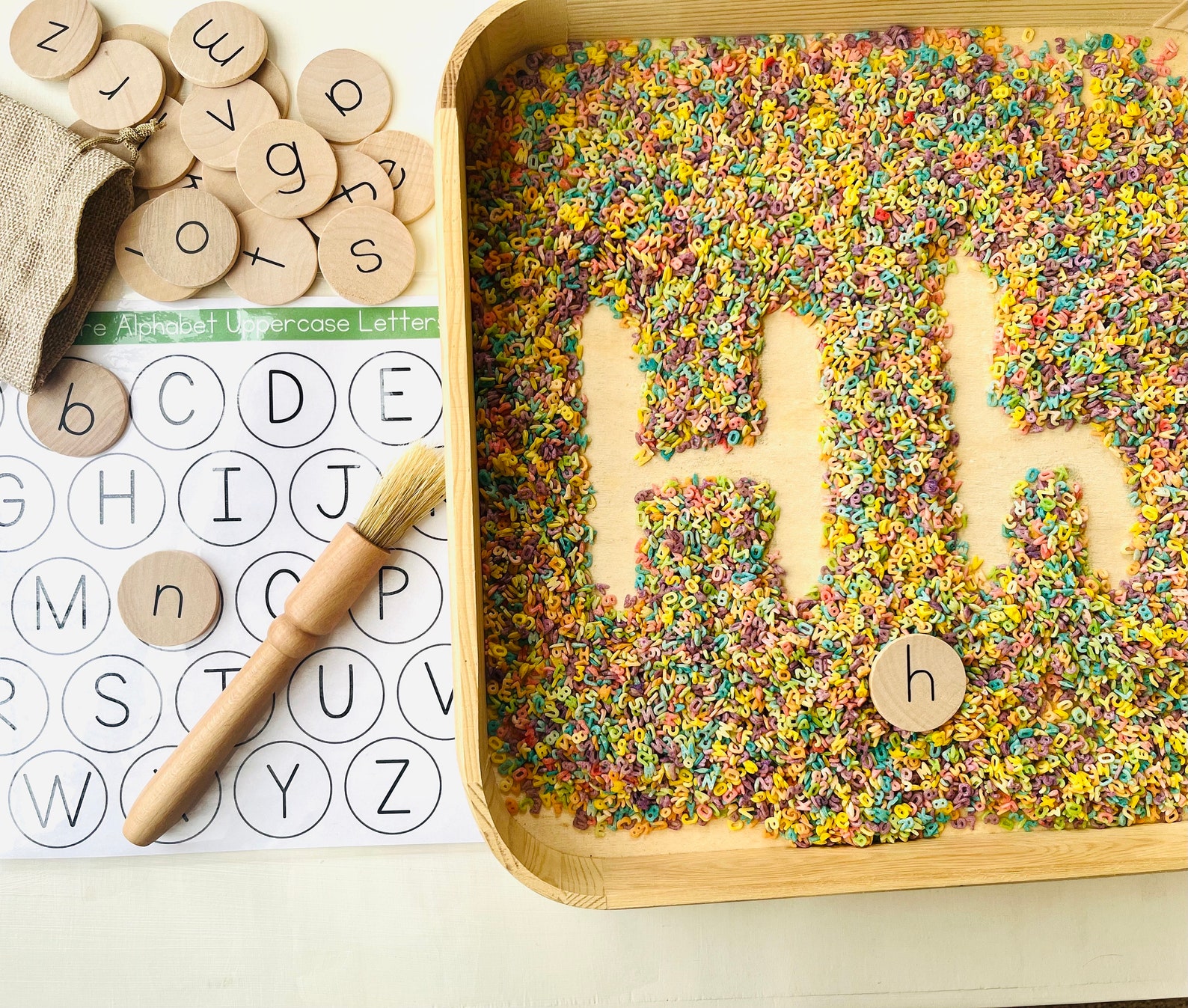 Lowercase Alphabet Sensory Play Kit | Sensory Bin Filler | Montessori ...