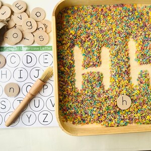 Lowercase Alphabet Sensory Play Kit | Sensory Bin Filler | Montessori ...