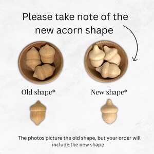 Acorn Sorting Montessori Toys Wooden Toys - Etsy