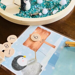 Penguin Sensory Kit | Winter Sensory Bin Filler | Arctic Sensory Bin ...