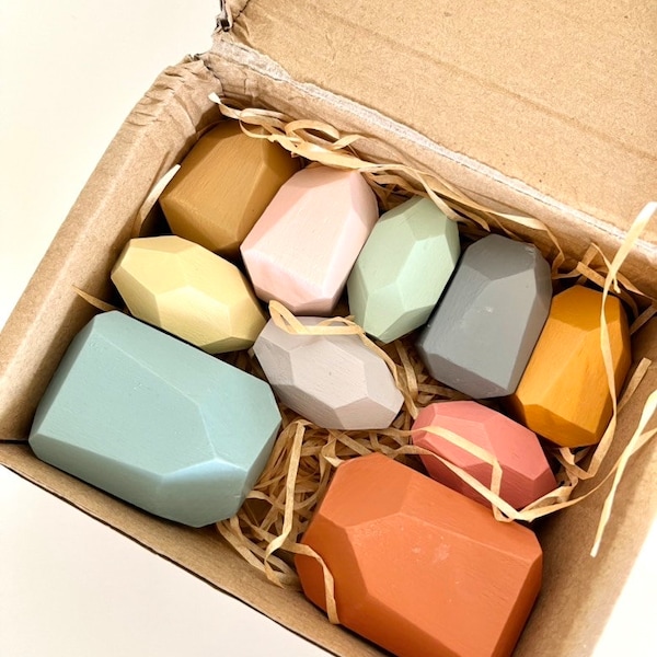 Stacked Rocks - Etsy