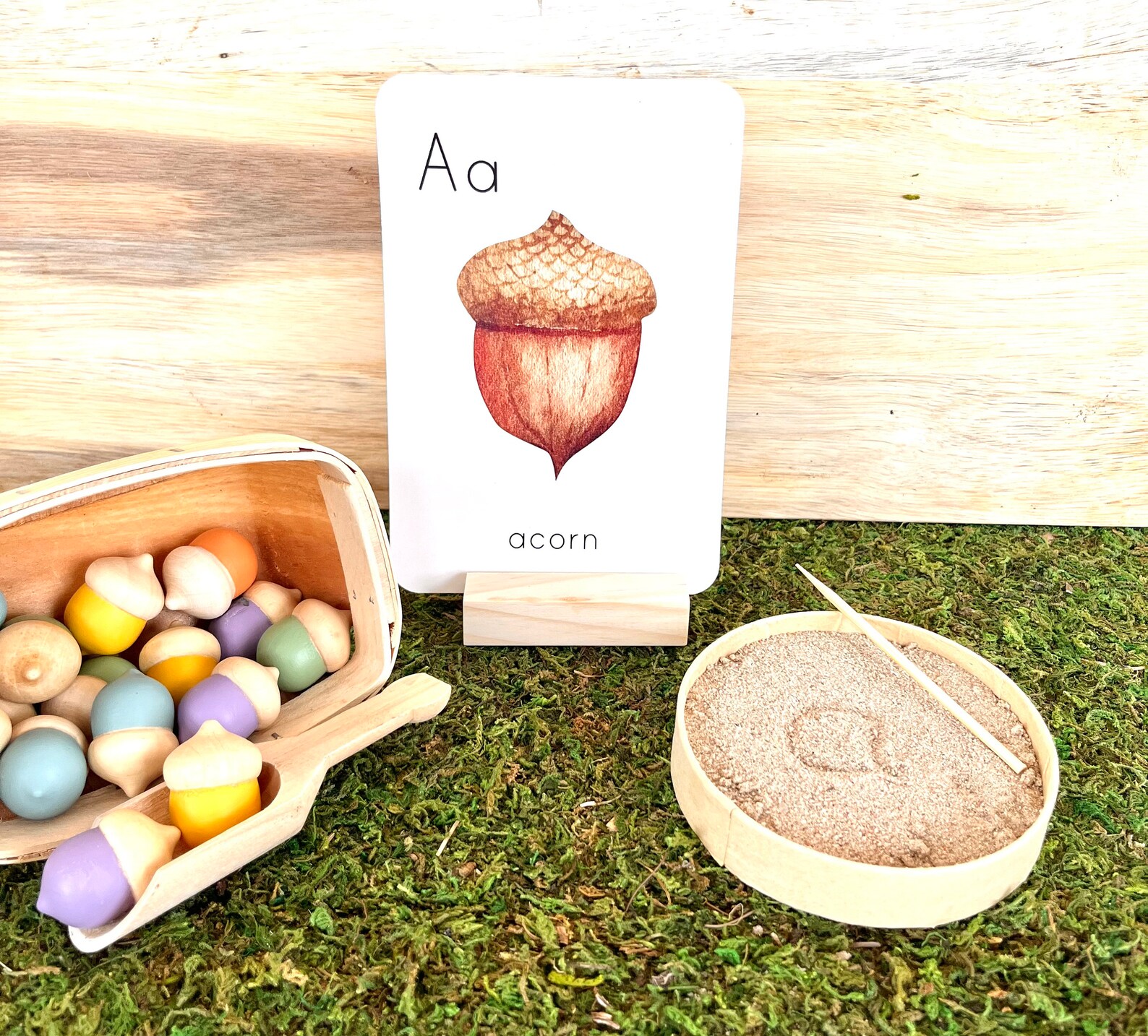 Nature Themed Alphabet Cards Homeschool Nature Study - Etsy