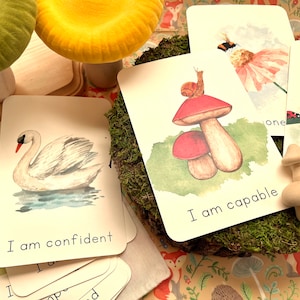 Nature Themed Affirmation Cards for Kids | Homeschool Nature Study ...