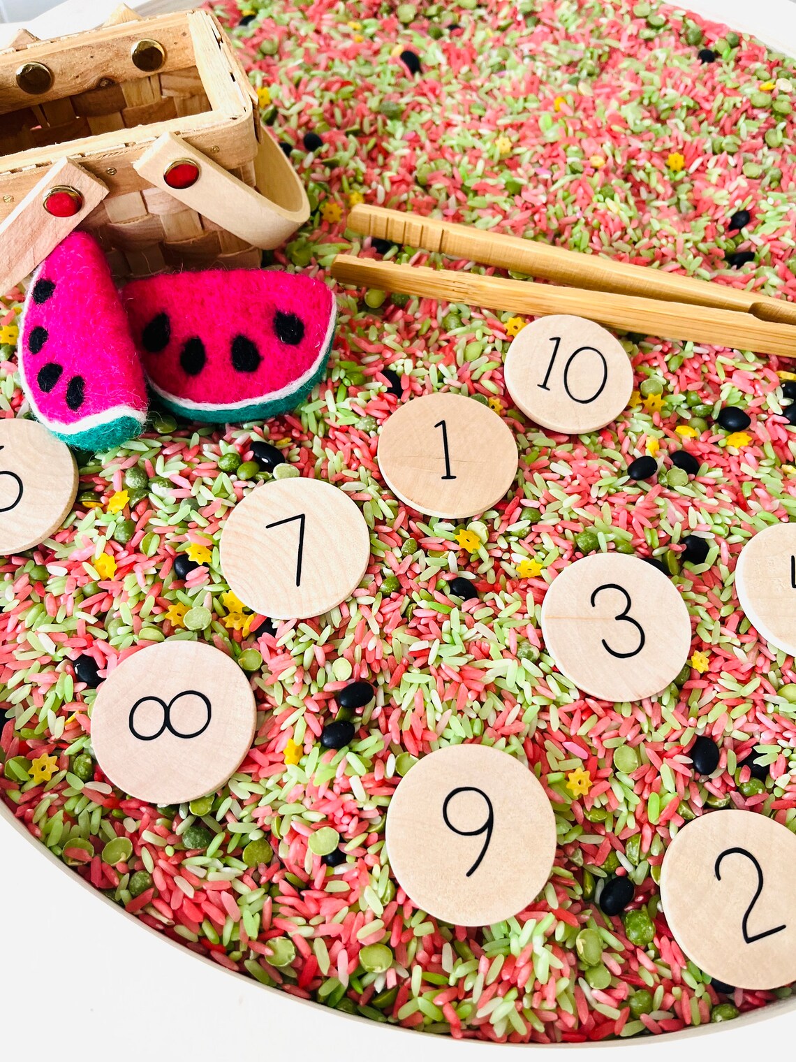 Watermelon Sensory Kit | Summer Sensory Bin Filler | Watermelon Sensory ...
