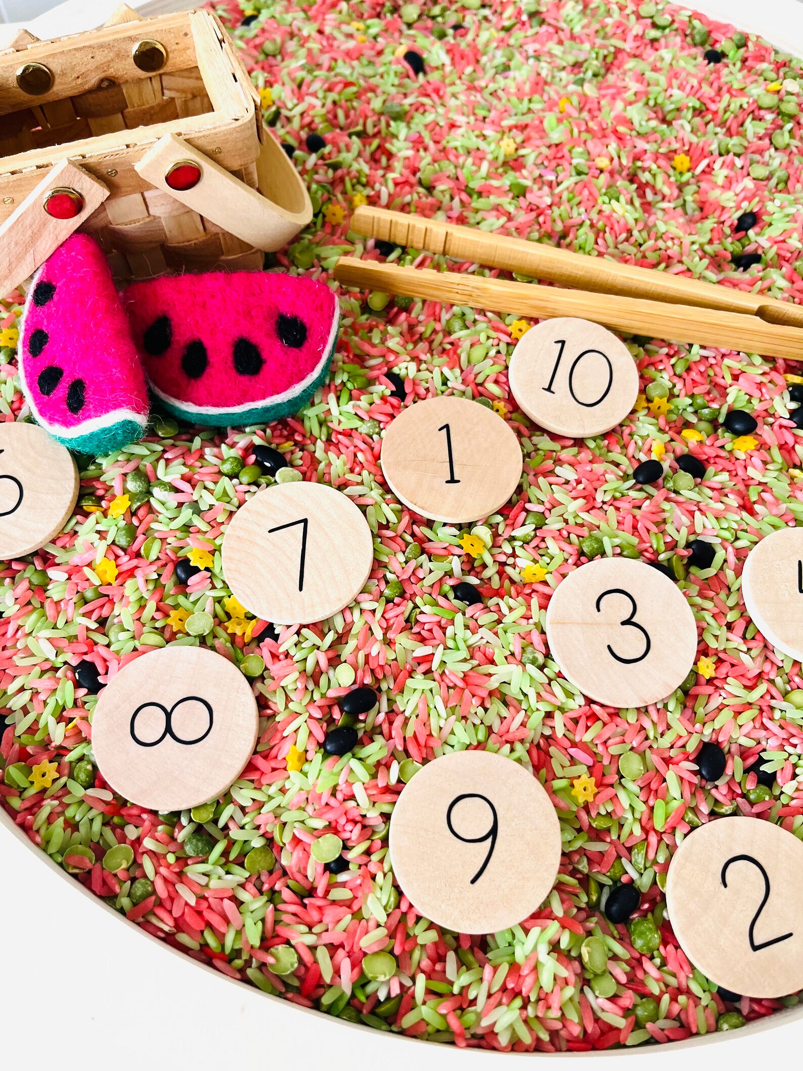 Watermelon Sensory Kit | Summer Sensory Bin Filler | Watermelon Sensory ...