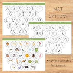 Lowercase Alphabet Sensory Play Kit | Sensory Bin Filler | Montessori ...