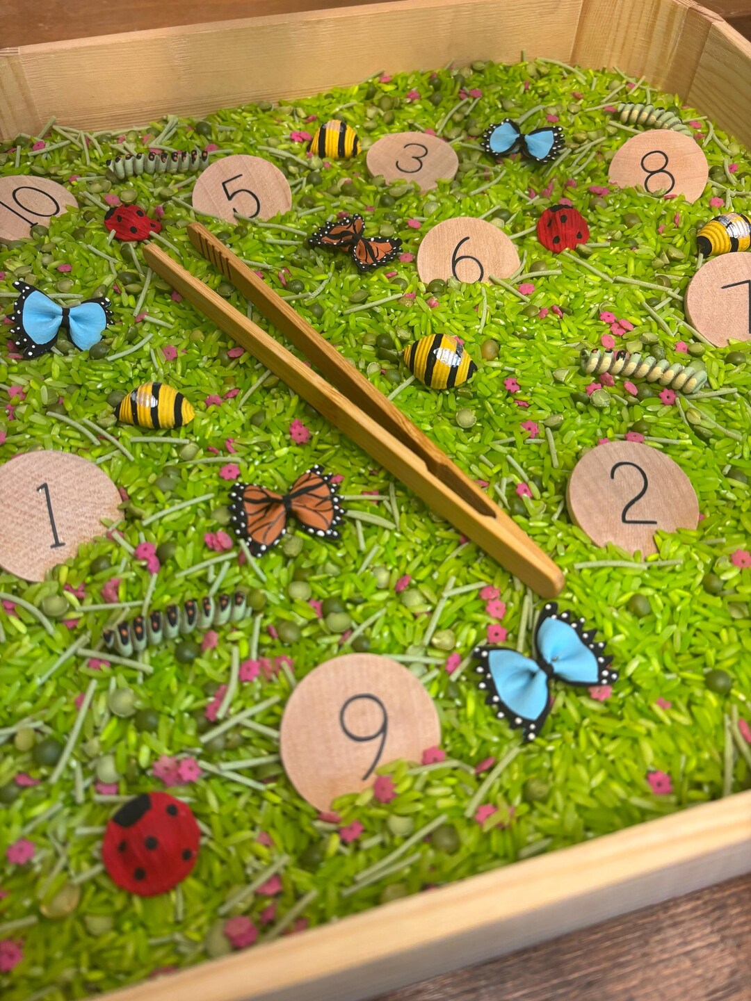 Bug Sensory Kit | Garden Sensory Bin Filler | Montessori Math | Nature ...