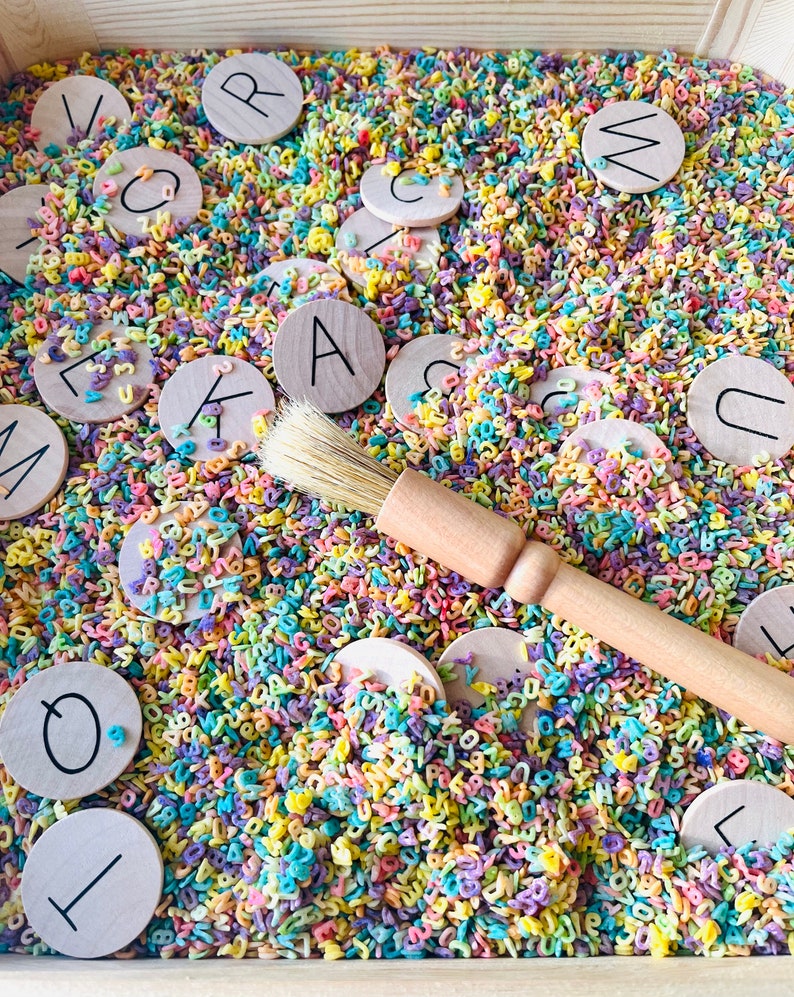 Uppercase Alphabet Sensory Play Kit | Sensory Bin Filler | Montessori ...