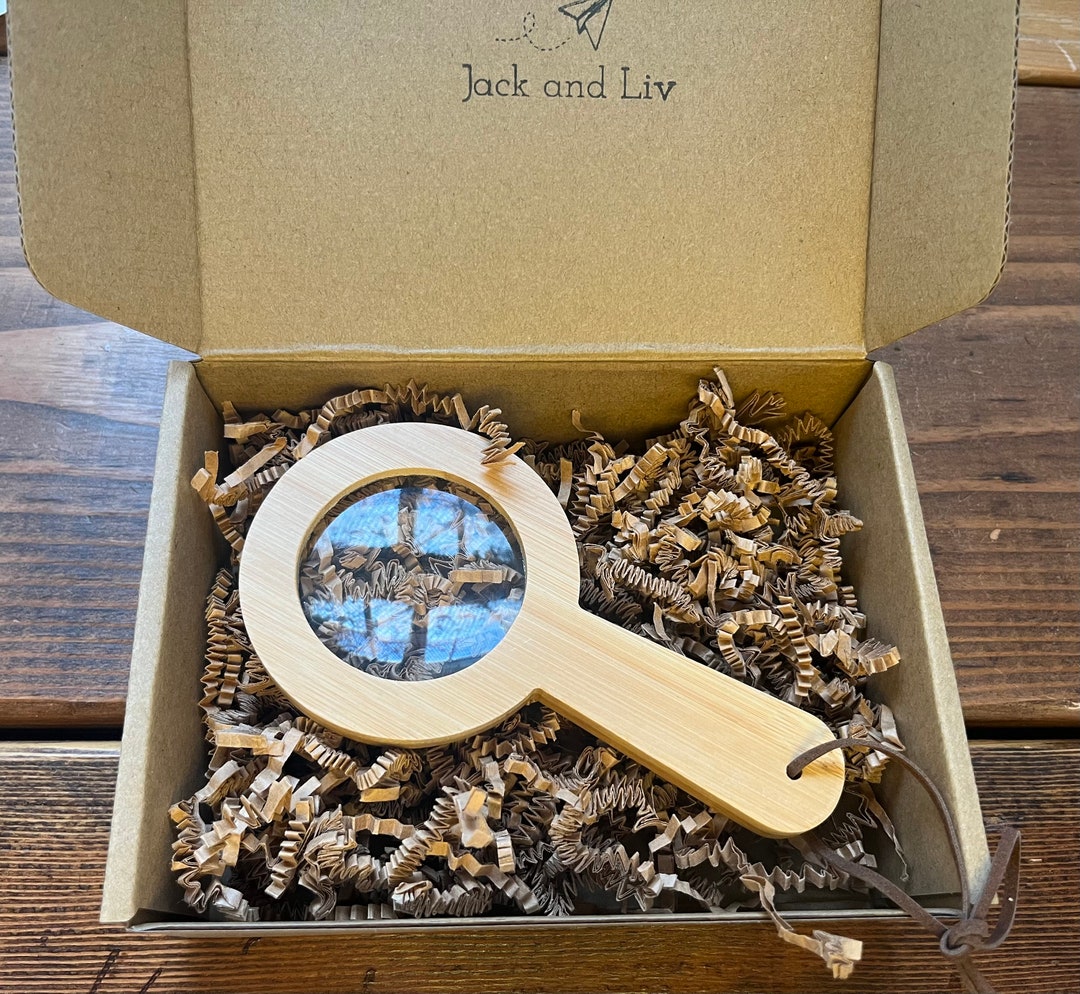 Wooden Kids Magnifying Glass | Nature Exploration |STEM Learning | Eco ...