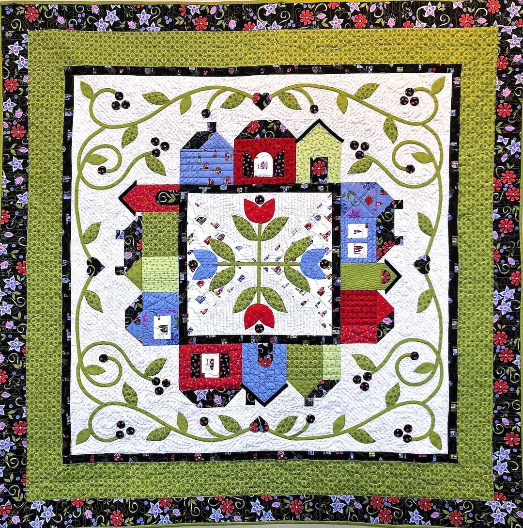 Around the Town Quilt Pattern - Digital Download - Etsy