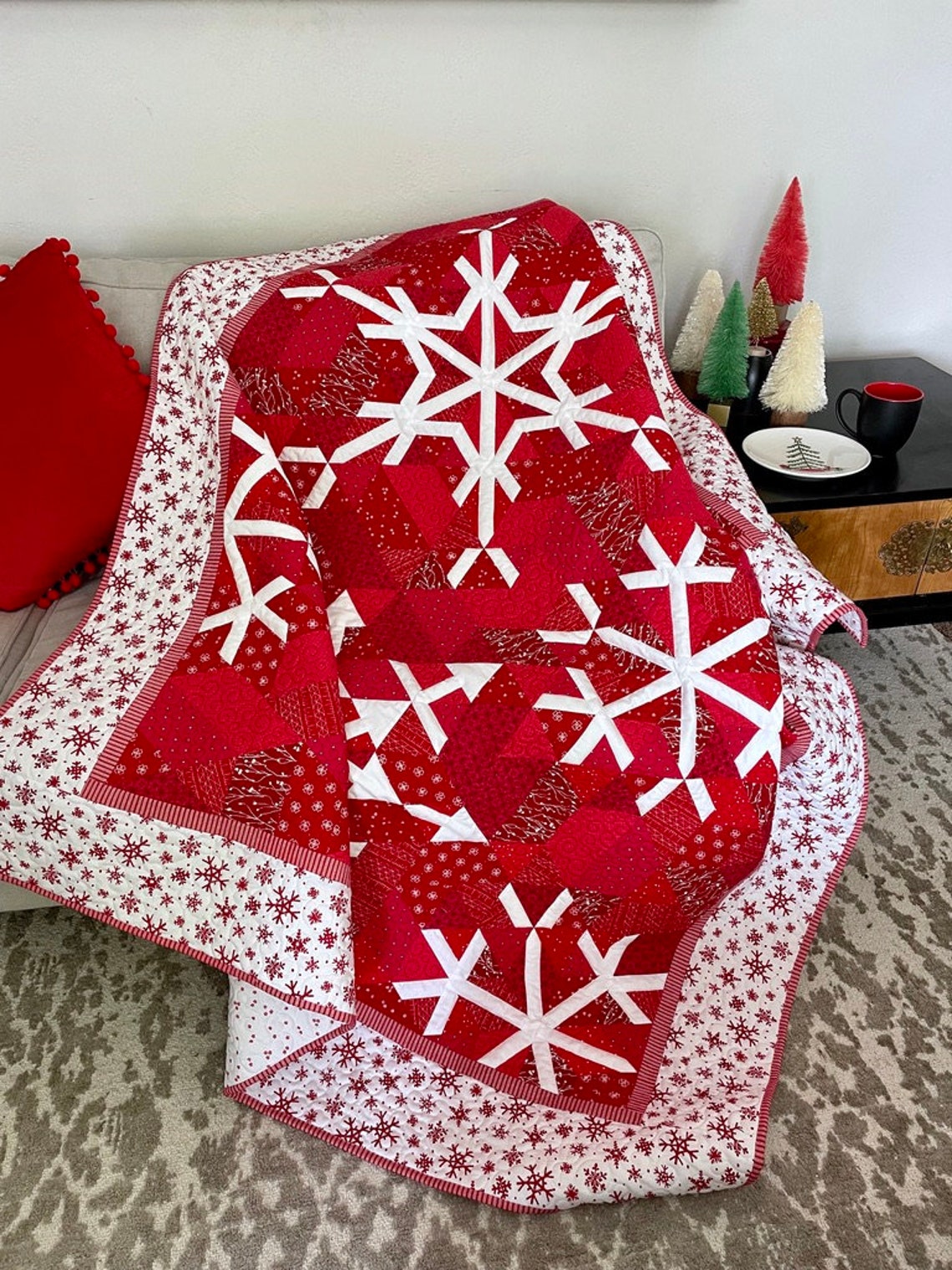 Christmas Blizzard Quilt Pattern - Digital Download - Etsy