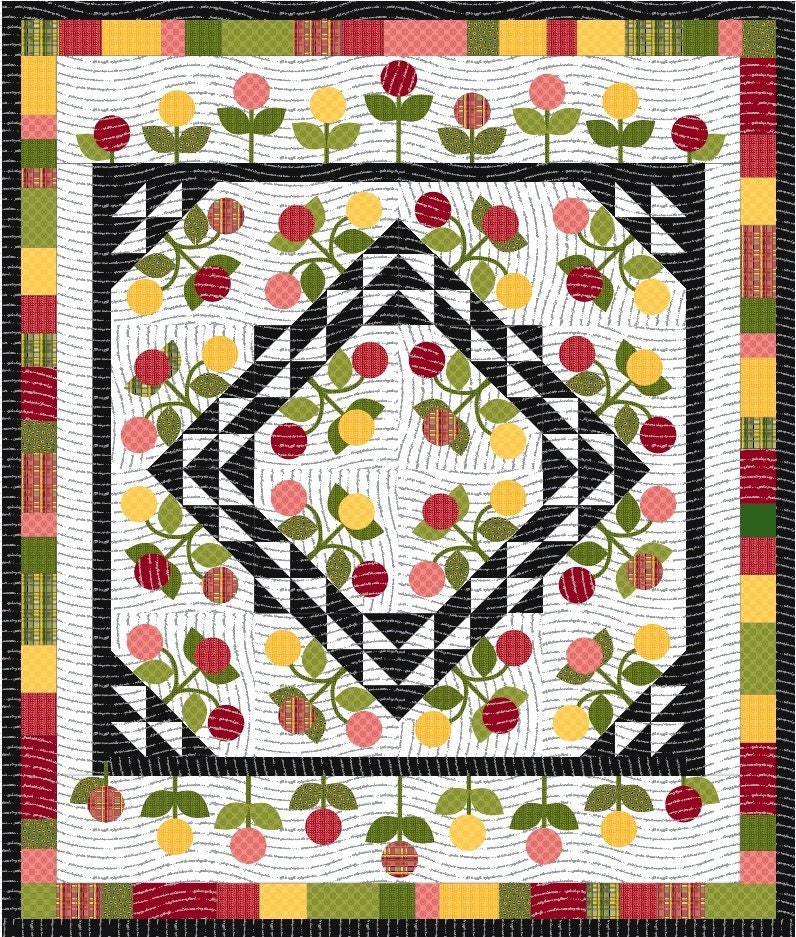 Posy Party Quilt Pattern Digital Download - Etsy