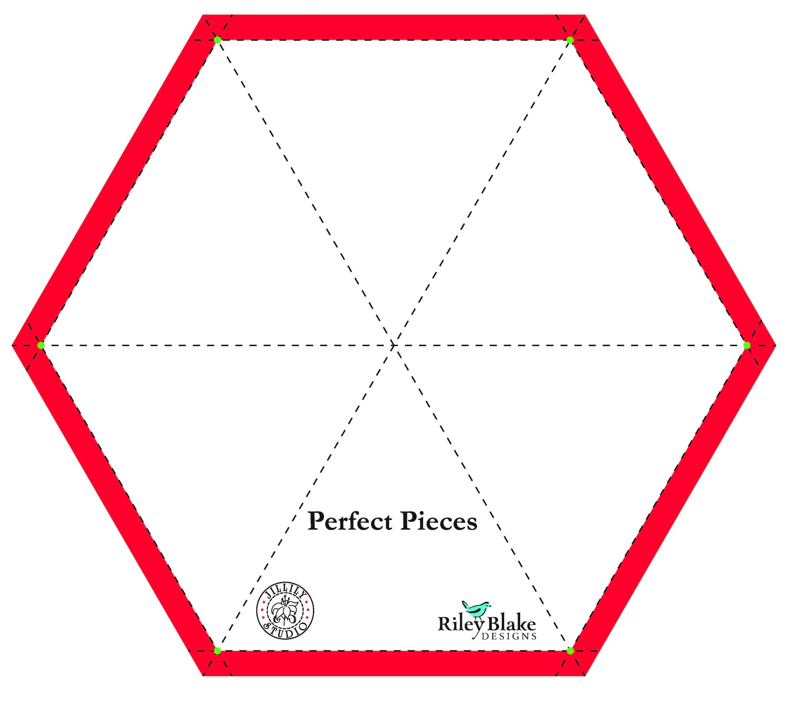 Jillily Studio Hex Angle Template - Etsy