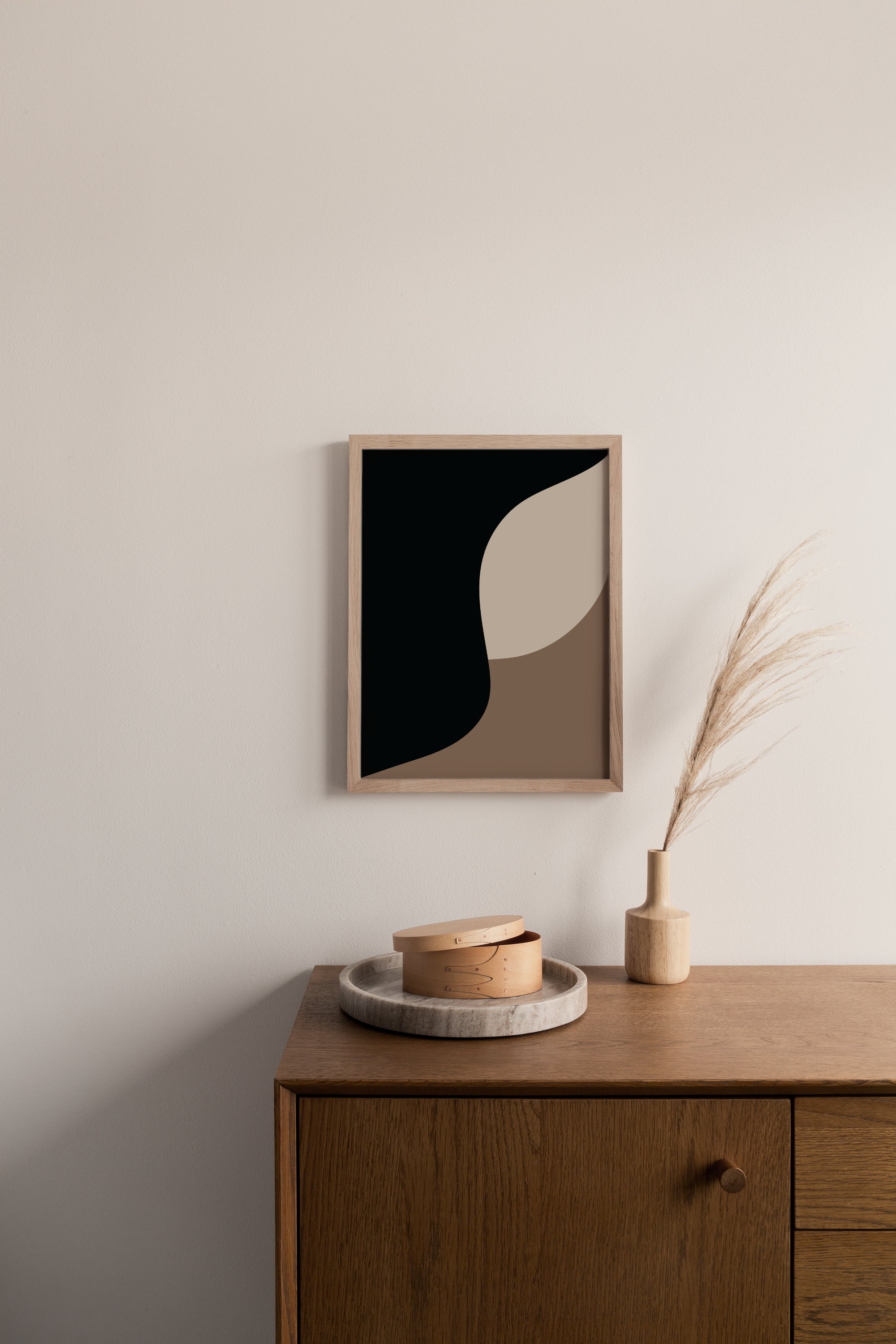 Set of 2 Abstract Neutral Prints Modern Art Abstract Wall - Etsy Canada