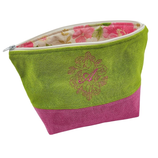 Embroidered Pouch - Etsy