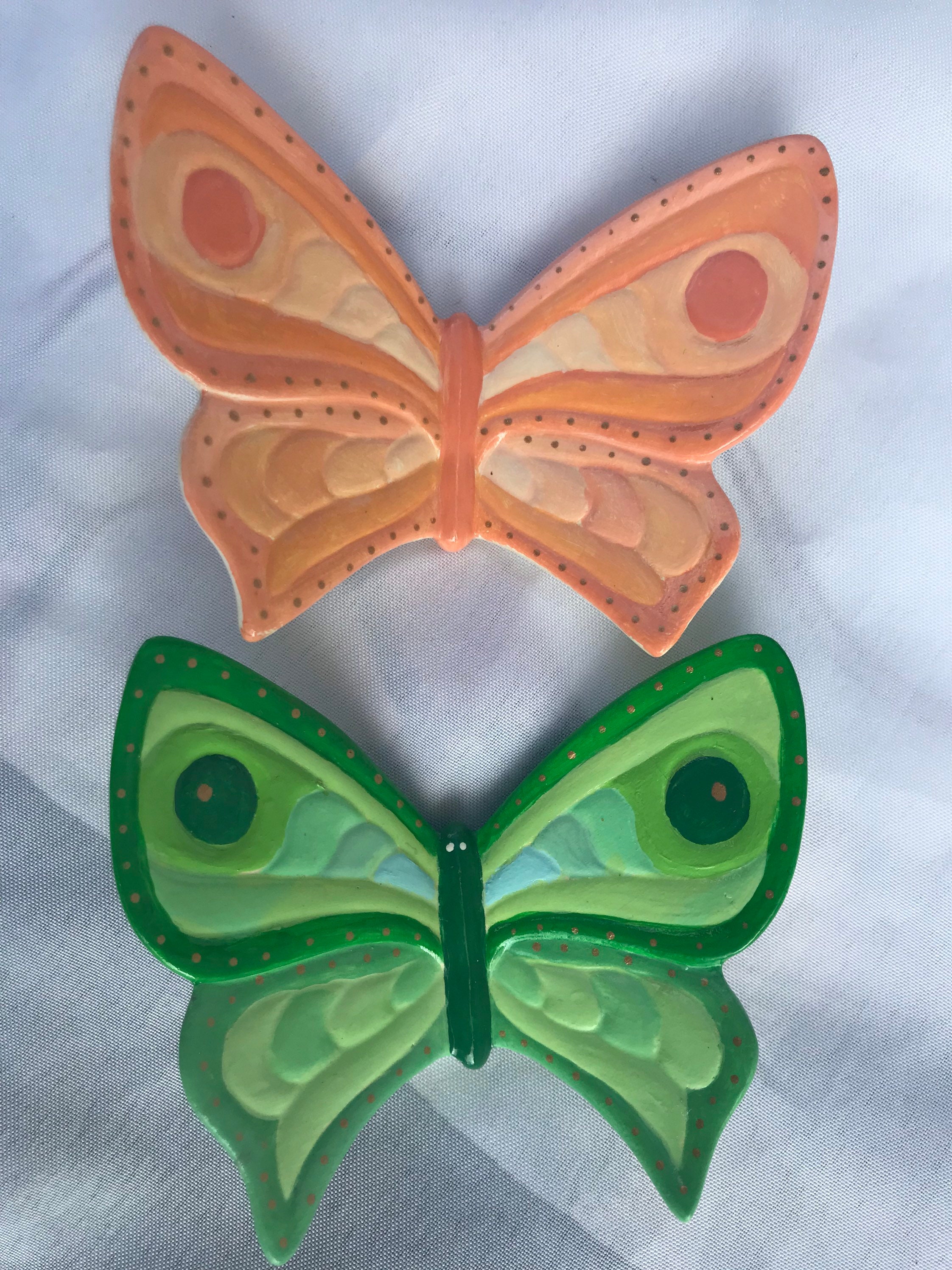 Elegant Butterflies Magnet Set - Etsy