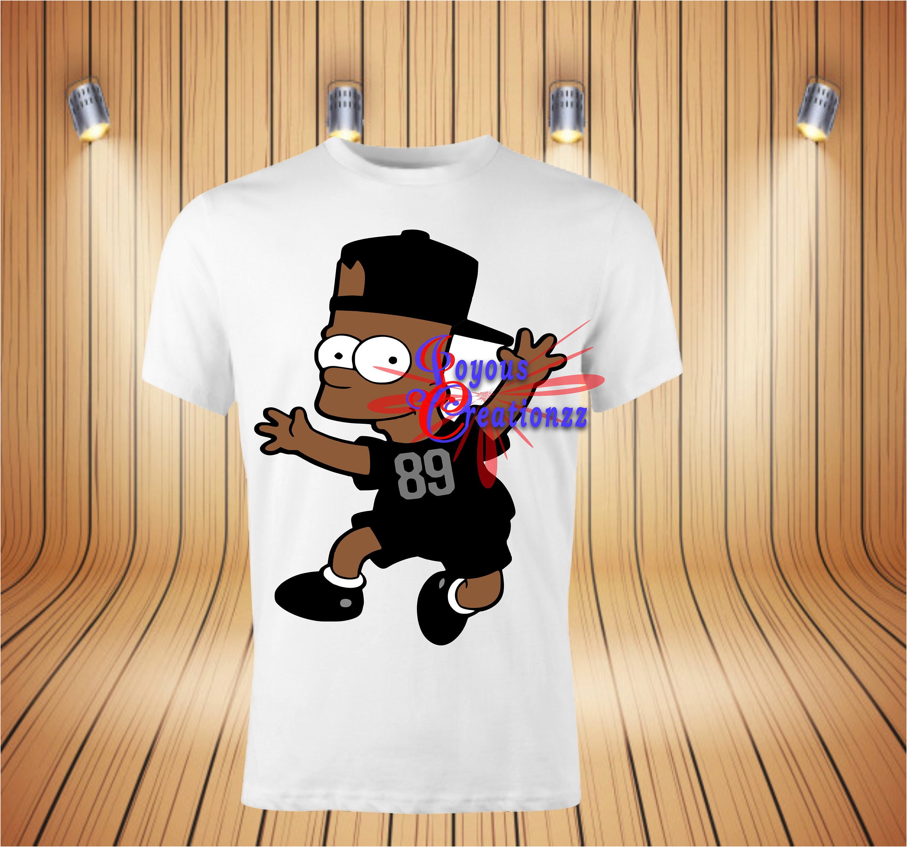 Sporty Bart Simpson - Etsy