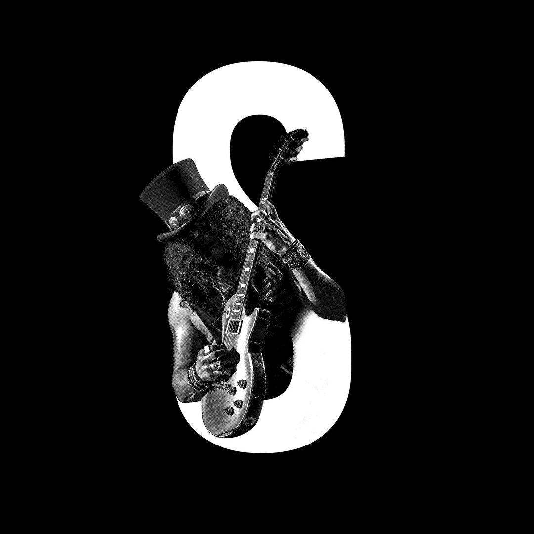 Slash "s" Rock Posters Digital Download 80's Vintage Wall Art 70x70cm ...