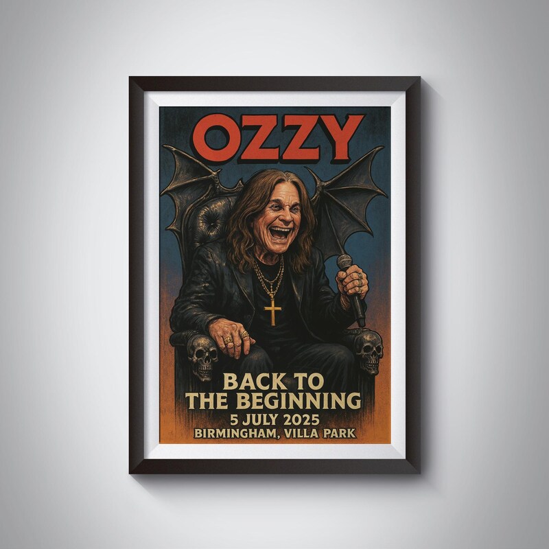 Ozzy Osbourne Drawings by Ozzy Osbourne - Etsy