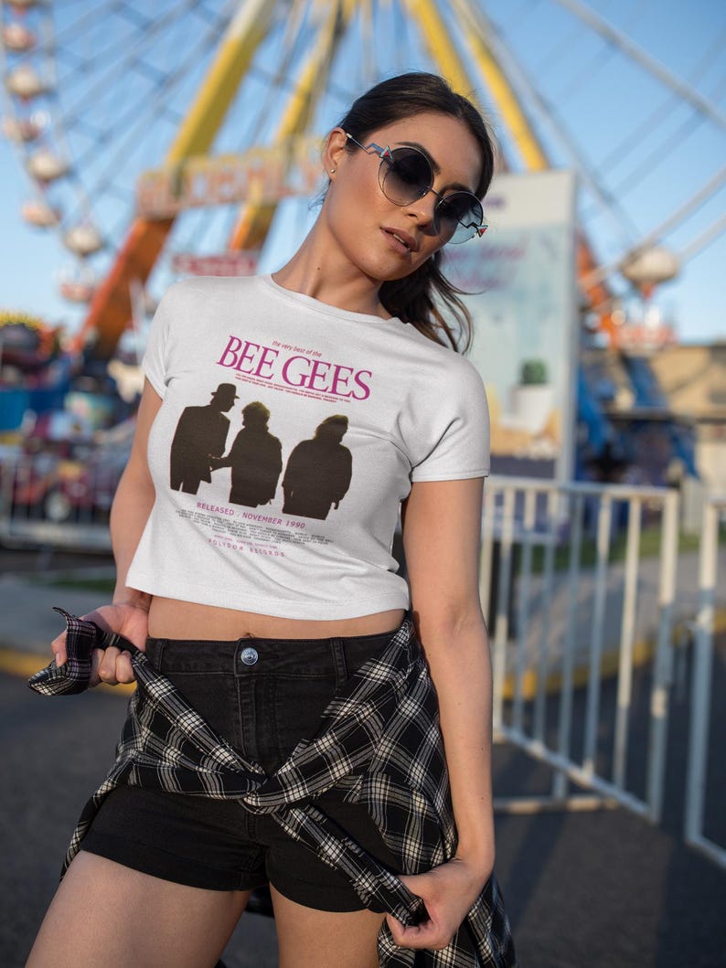 Bee Gees Band Poster and T-shirt Design Digital Download 80's Vintage ...