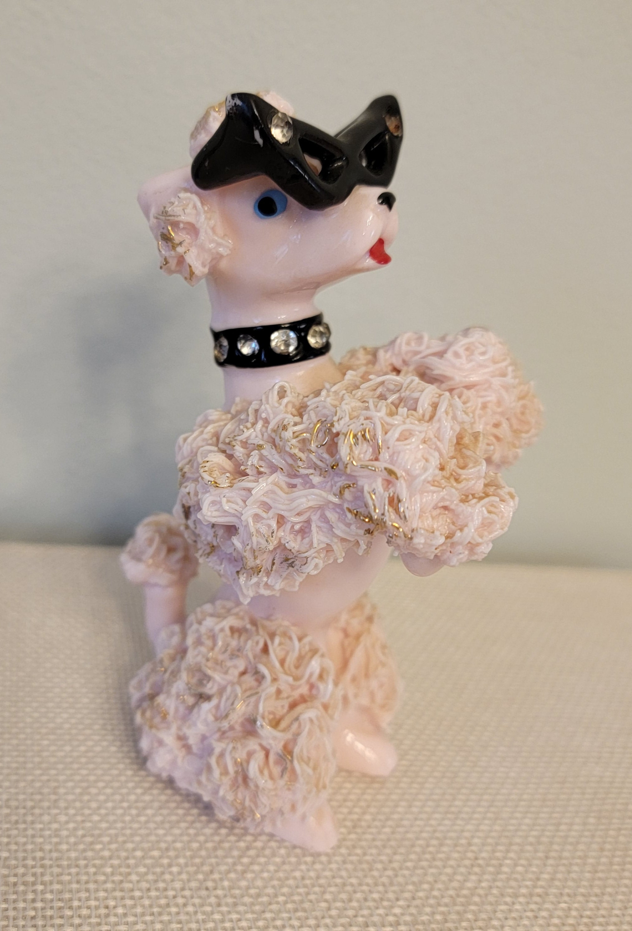 Vintage Lefton Spaghetti Poodle With Cats Eye Glasses . - Etsy
